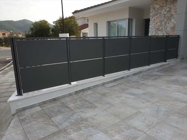 Fences - Aluminum constructions Cyprus | pergolas Cyprus | Skepastra ...