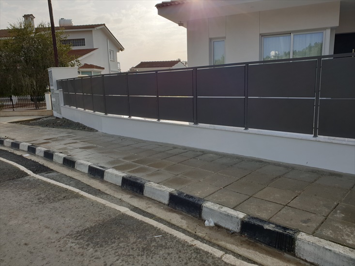Fences - Aluminum constructions Cyprus | pergolas Cyprus | Skepastra ...