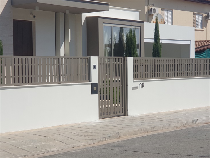 Fences - Aluminum constructions Cyprus | pergolas Cyprus | Skepastra ...