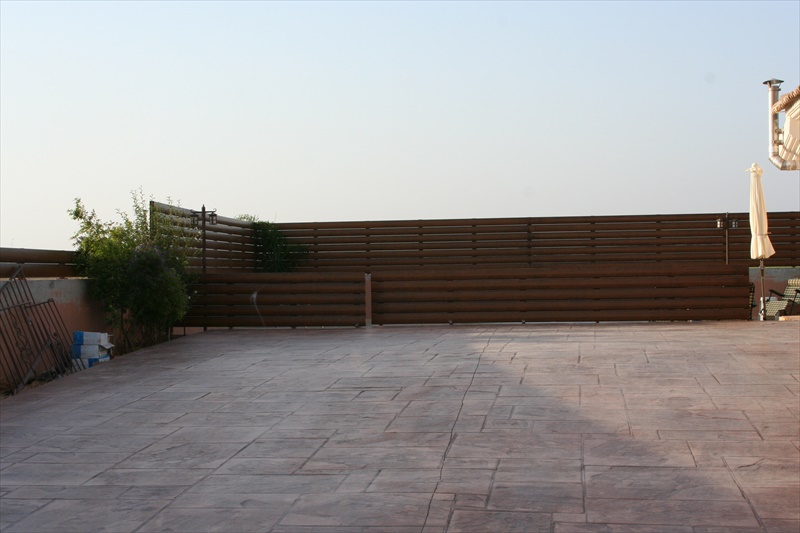 Fences - Aluminum constructions Cyprus | pergolas Cyprus | Skepastra ...