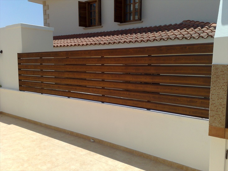 Fences - Aluminum constructions Cyprus | pergolas Cyprus | Skepastra ...