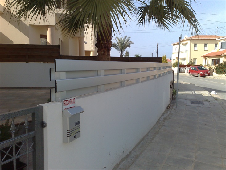 Fences - Aluminum constructions Cyprus | pergolas Cyprus | Skepastra ...
